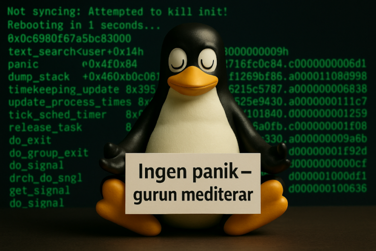 Kernel Panic i Linux – Vad det är, hur du framkallar det och hur du ...